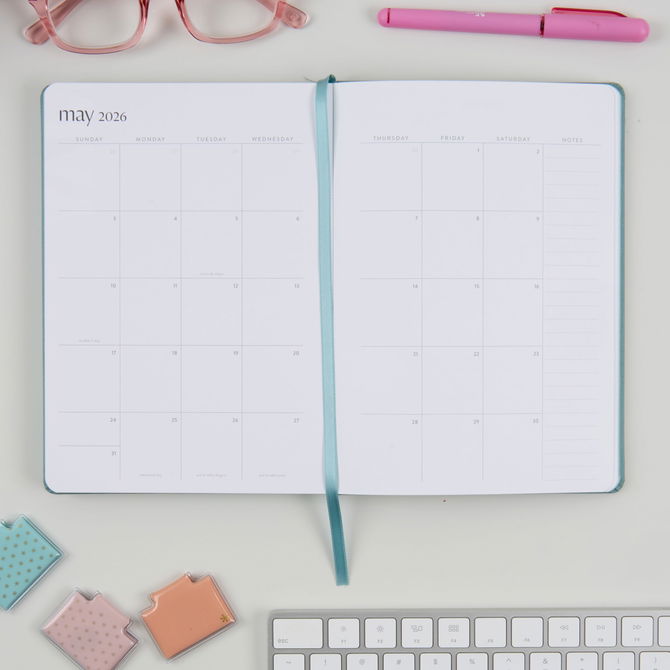 Eucalyptus A5 Softbound Academic Planner | Erin Condren