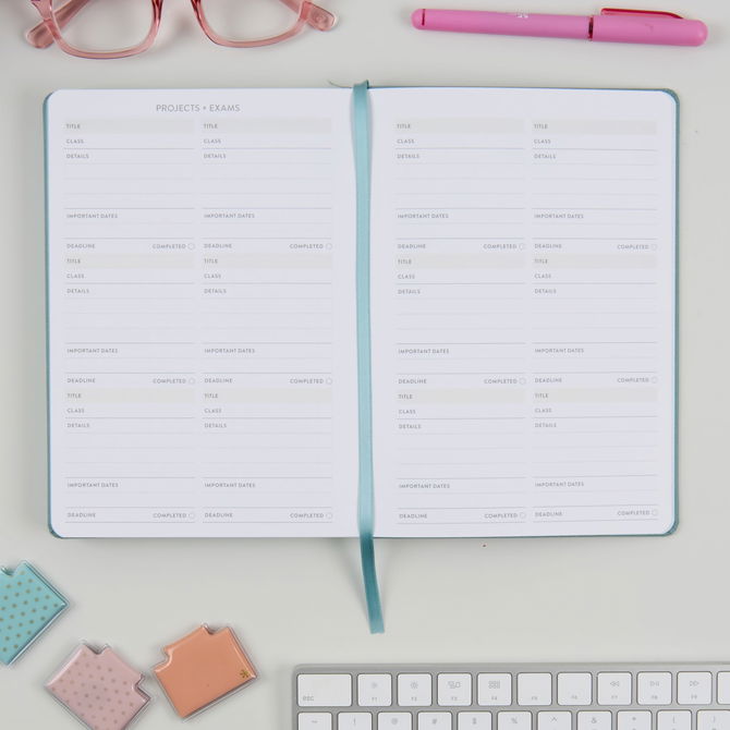 Eucalyptus A5 Softbound Academic Planner | Erin Condren