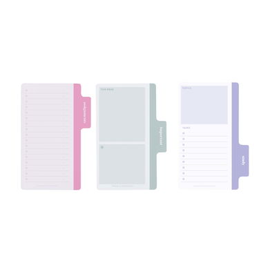 Student Tabbed Sticky Notes 3-Pack | Erin Condren