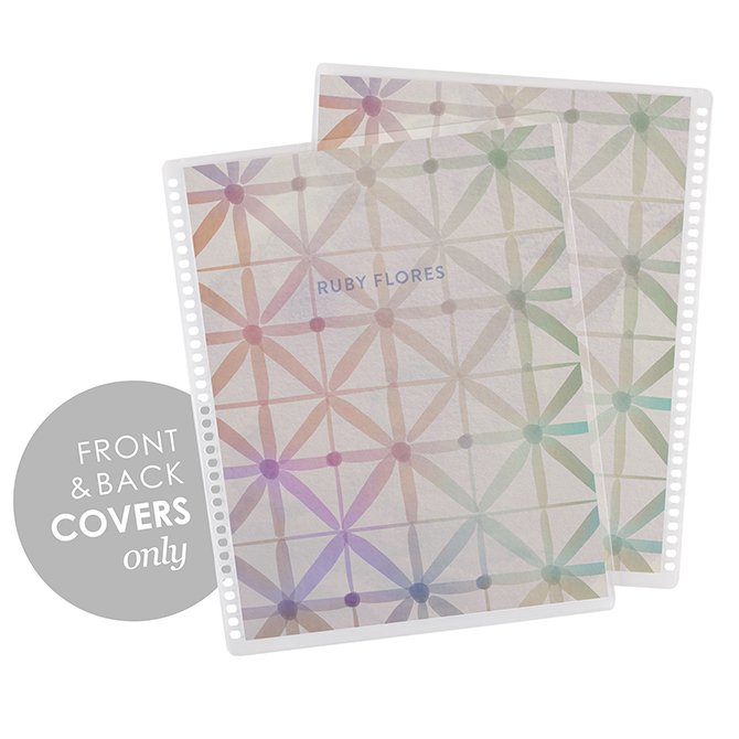 Watercolor Painted Print Covers | Erin Condren