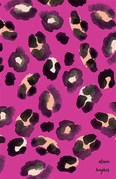 Watercolor Leopard Print A5 Daily LifePlanner™ Duo | Erin Condren