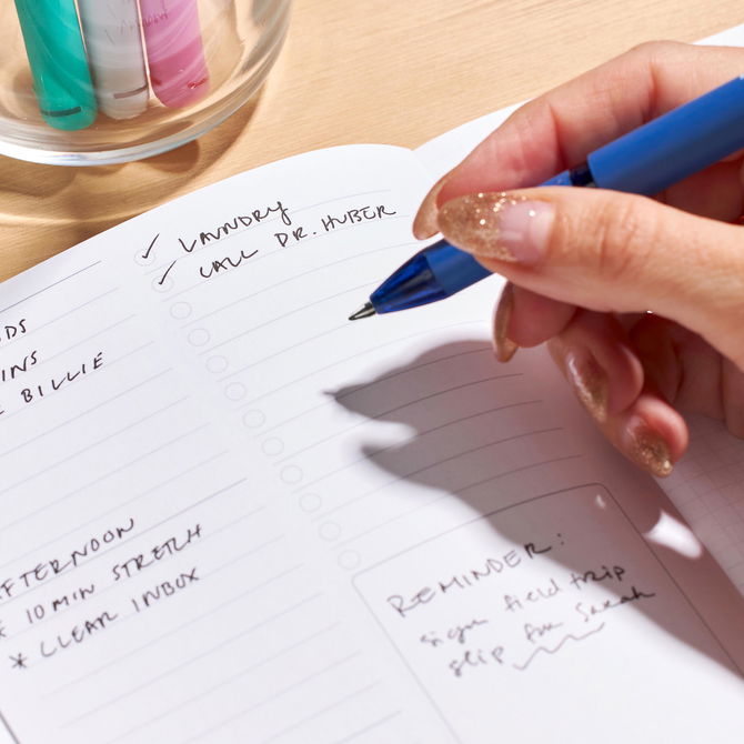 Minimal Productivity Graph B6 Notebook | Erin Condren