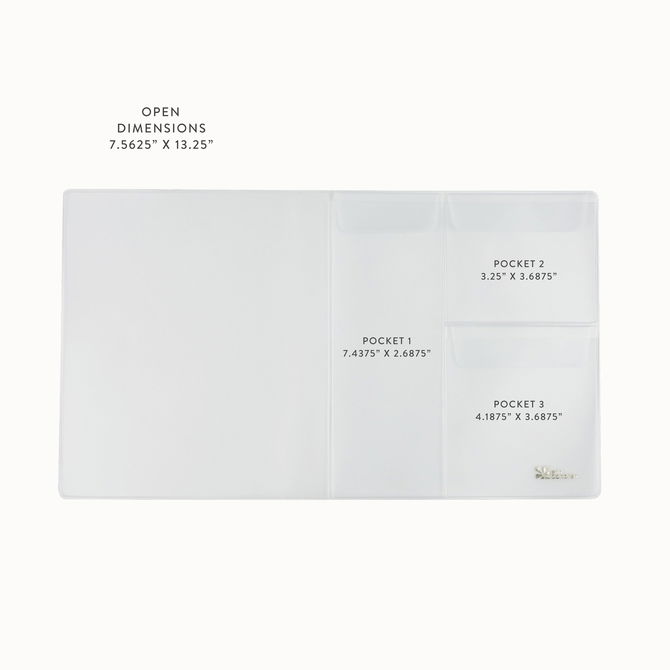 Clear Planner Folio Organizer Insert | Erin Condren