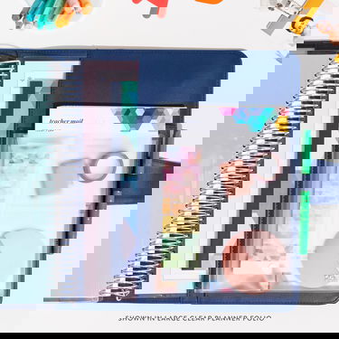 Clear Planner Folio Organizer Insert | Erin Condren