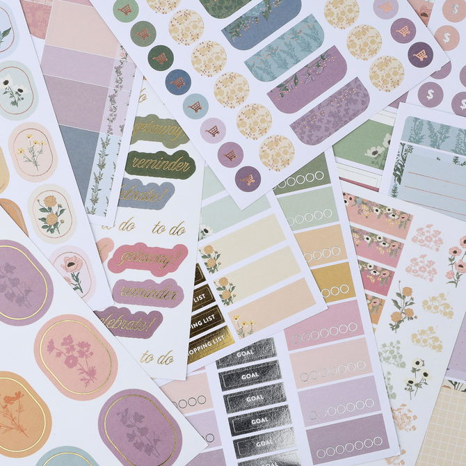 Bouquet Sticker Book | Erin Condren