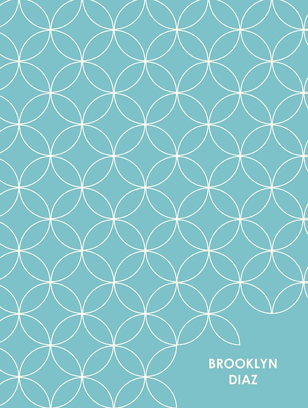 Mid Century Circles Notebook | Erin Condren