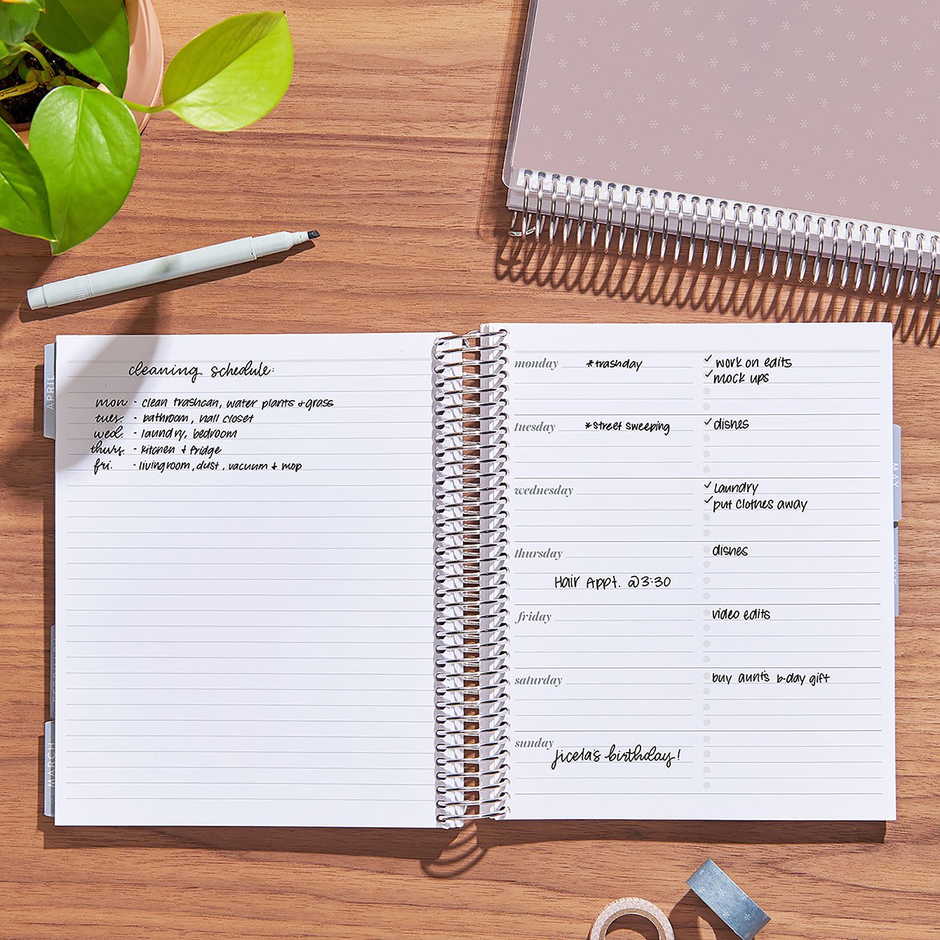 Watercolor Meadow Daily LifePlanner™ Duo | Erin Condren