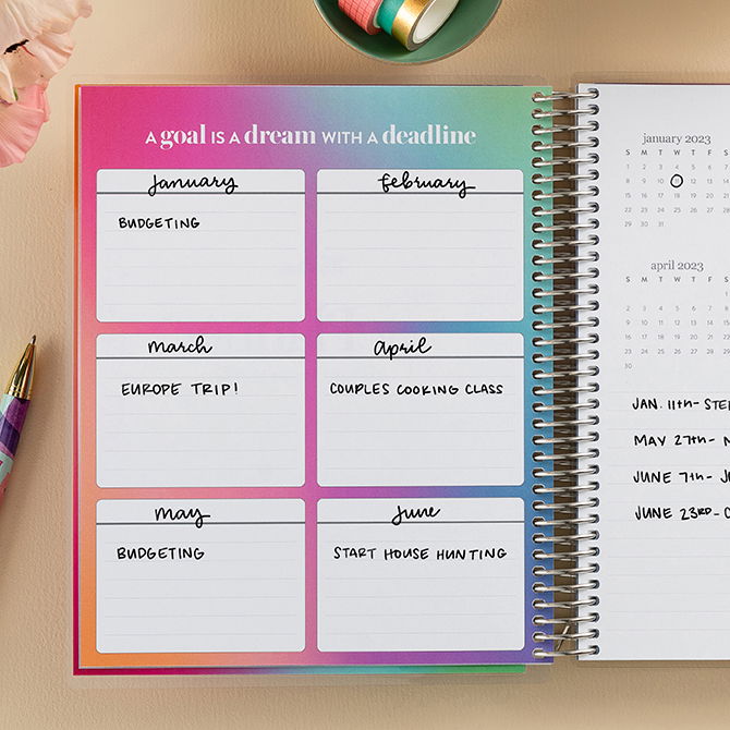 Watercolor Meadow Daily LifePlanner™ Duo | Erin Condren