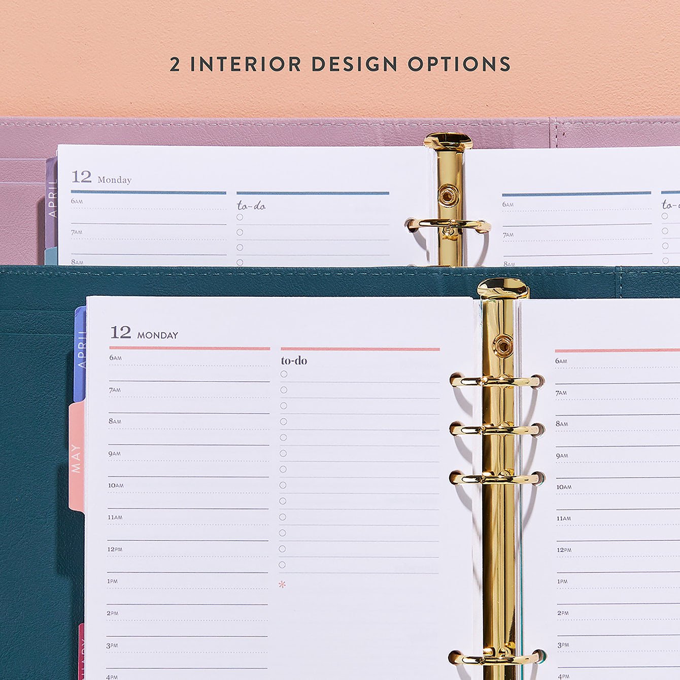 A5 Daily Planning Ring Agenda Inserts | Ring Agenda