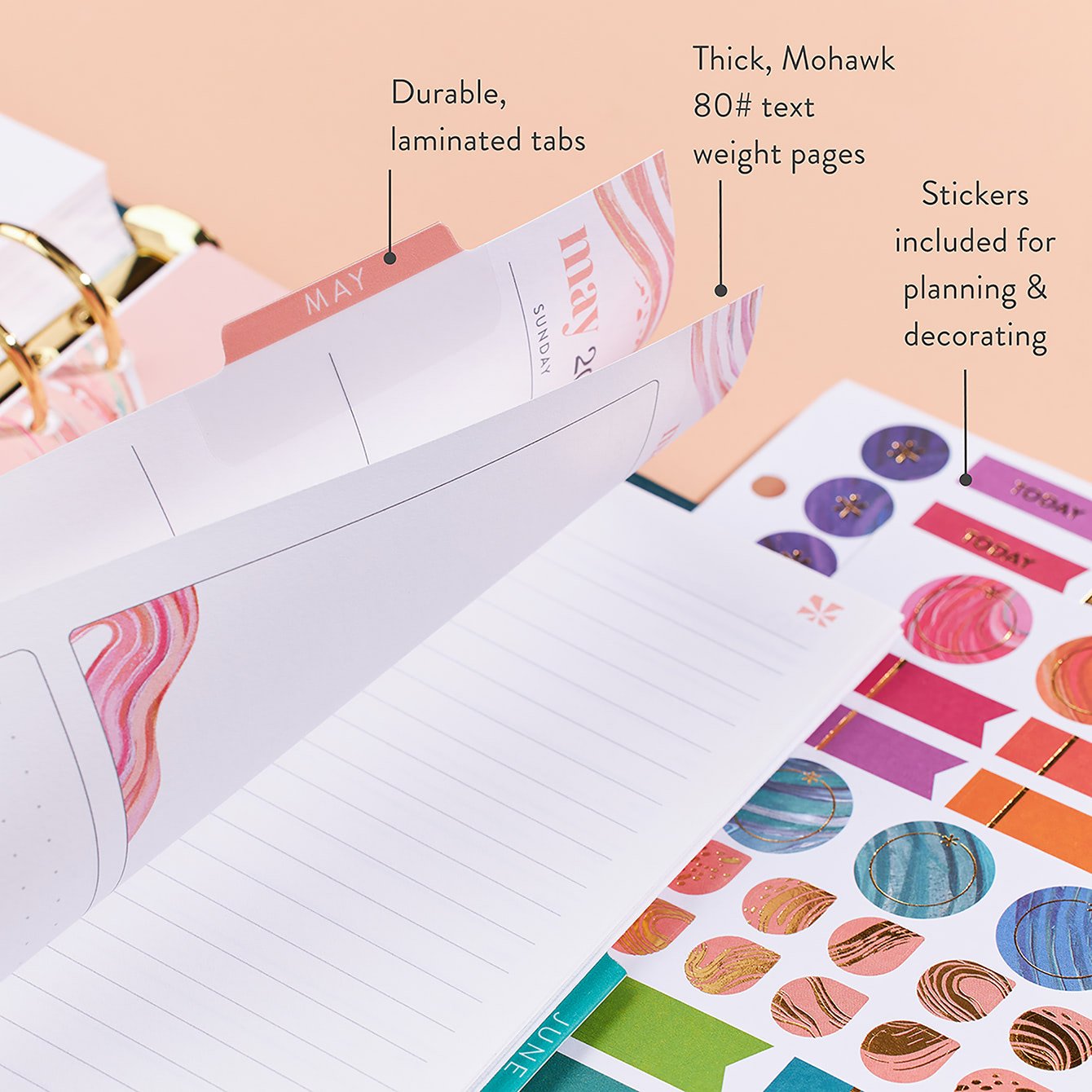 A5 Daily Planning Ring Agenda Inserts | Ring Agenda