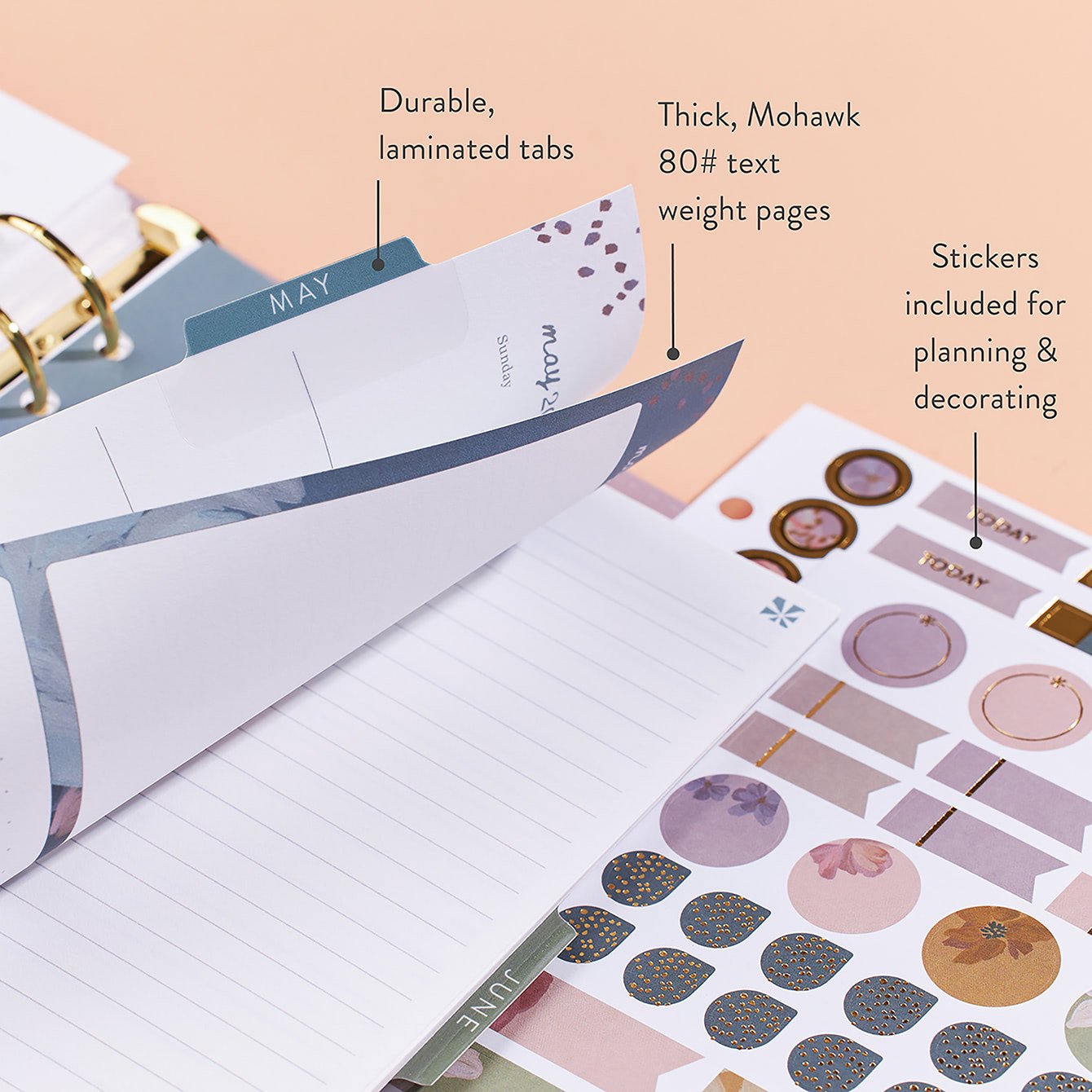 A5 Daily Planning Ring Agenda Inserts | Ring Agenda