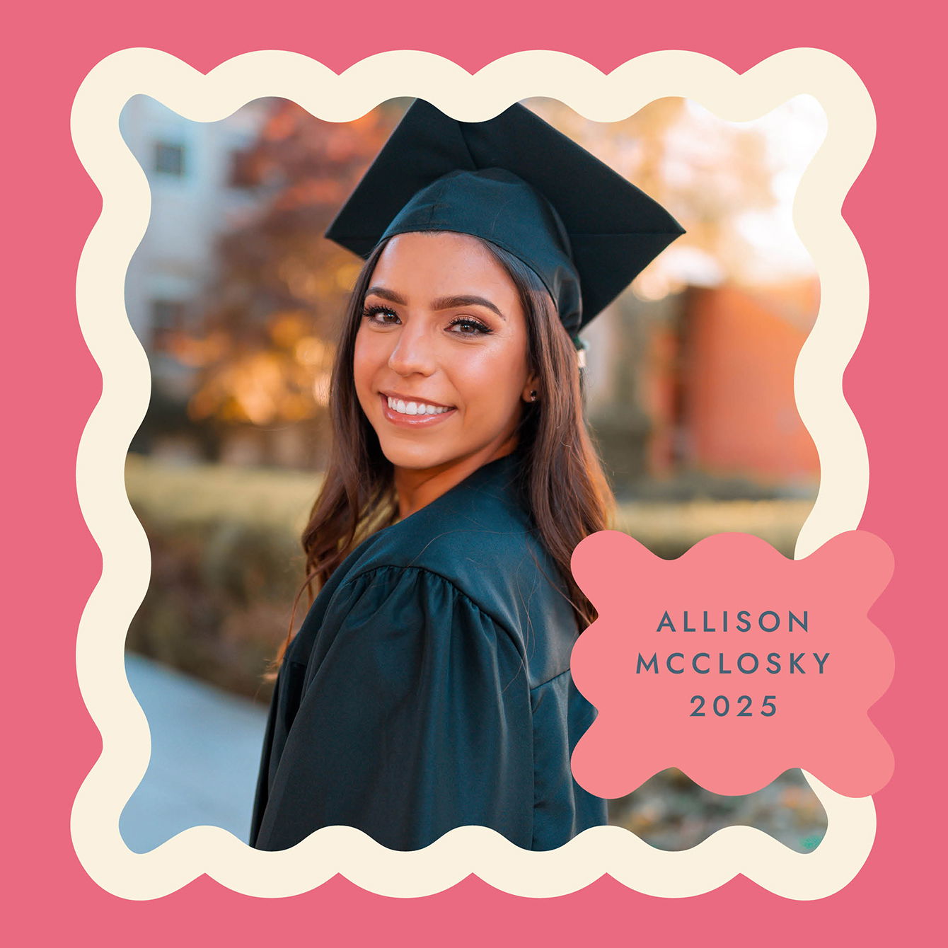 Playful Border Framed Photo | Custom Wall Art - Erin Condren