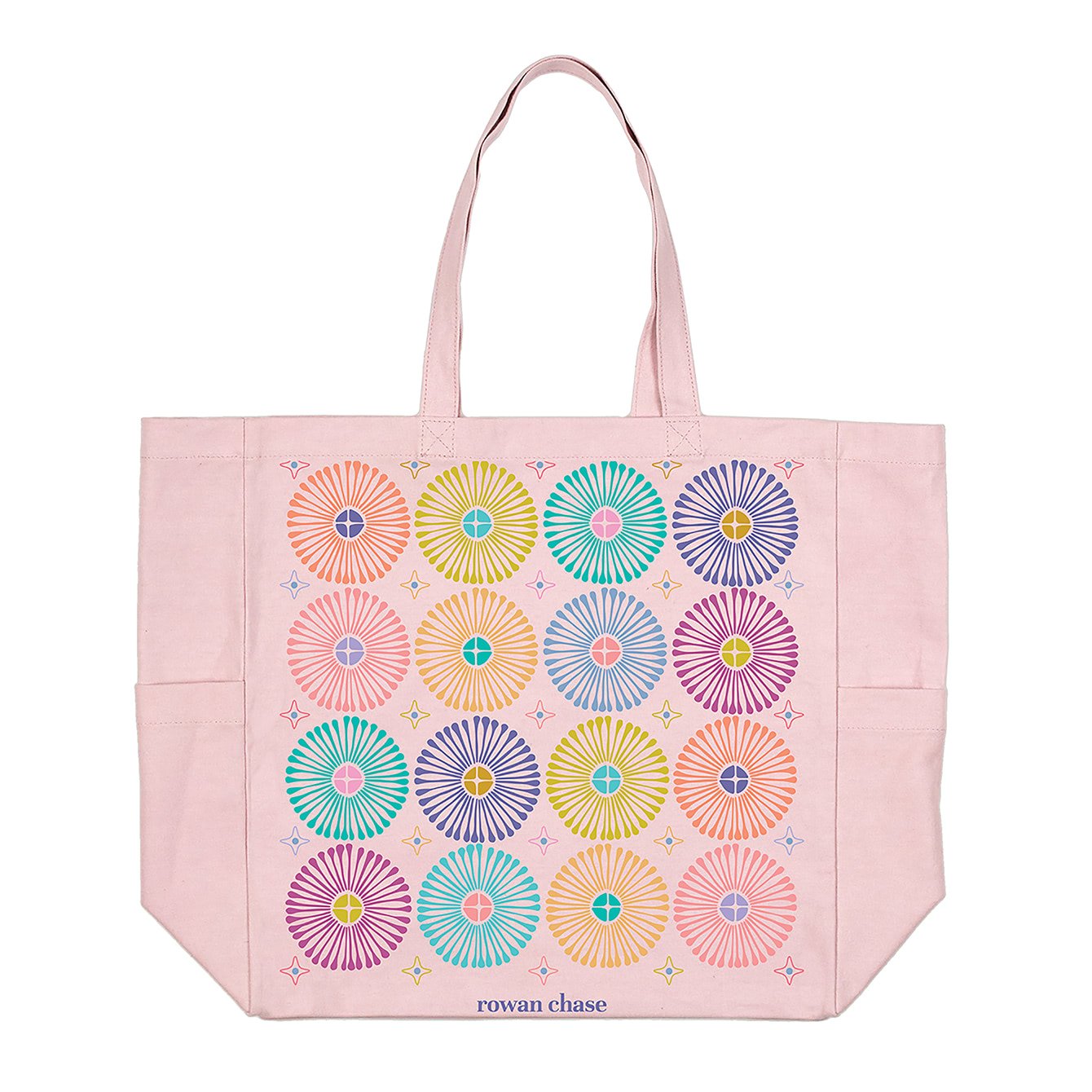 Modern Geometric Custom Pocket Tote Bag | Erin Condren
