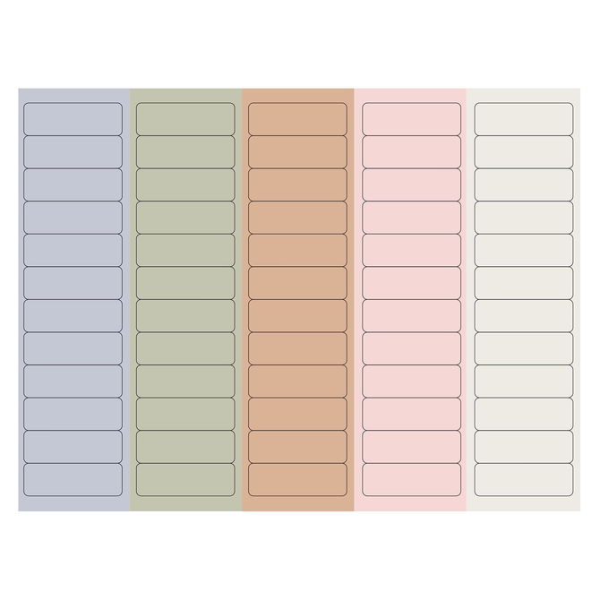 Pastel Customizable Event Stickers | Erin Condren