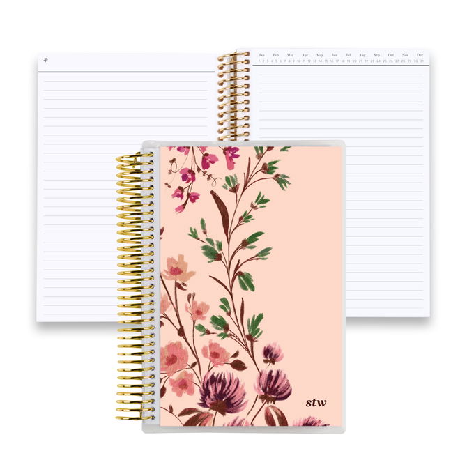Botanical A5 Perpetual Lined Notebook | Erin Condren
