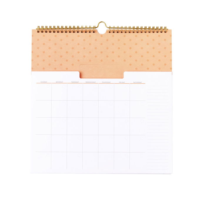 Undated Monthly File Folders Calendar | Erin Condren