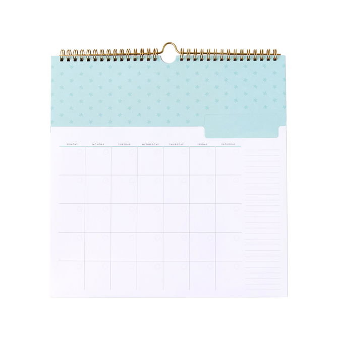 Undated Monthly File Folders Calendar | Erin Condren