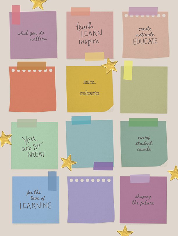 Motivation Notes Teacher Lesson Planner | Erin Condren