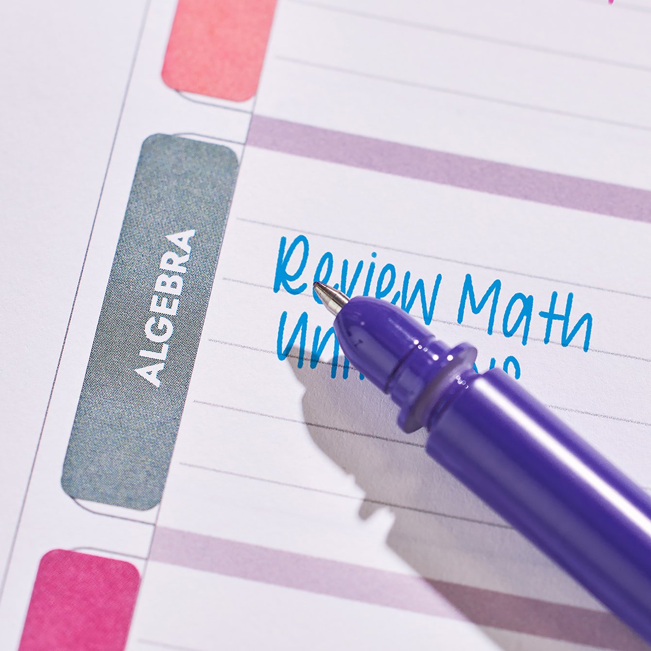 Vertical Customizable Subject Stickers | Erin Condren