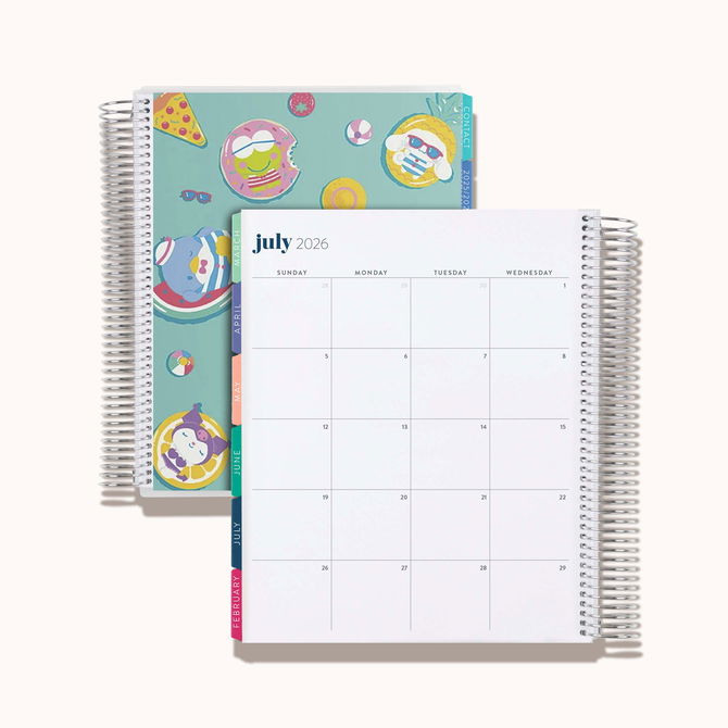 Hello Kitty and Friends Sweet Swim Teacher Lesson Planner | Erin Condren