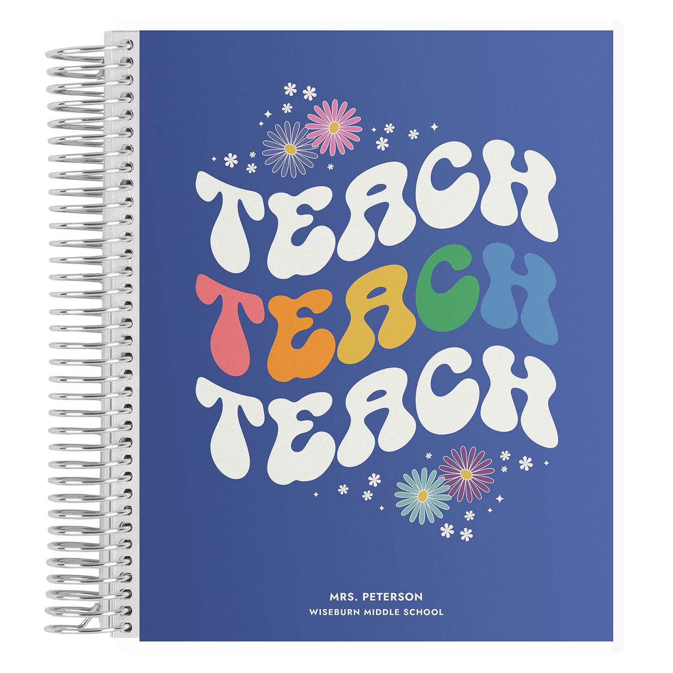 Teach Colorful Notebook | Erin Condren
