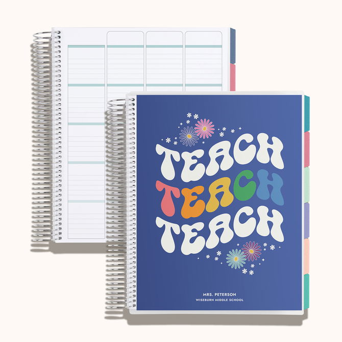 Teach Colorful Homeschool Planner | Erin Condren