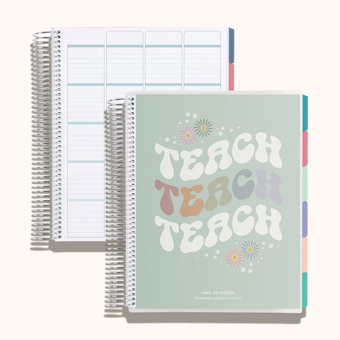 Teach Earth Tones Homeschool Planner | Erin Condren