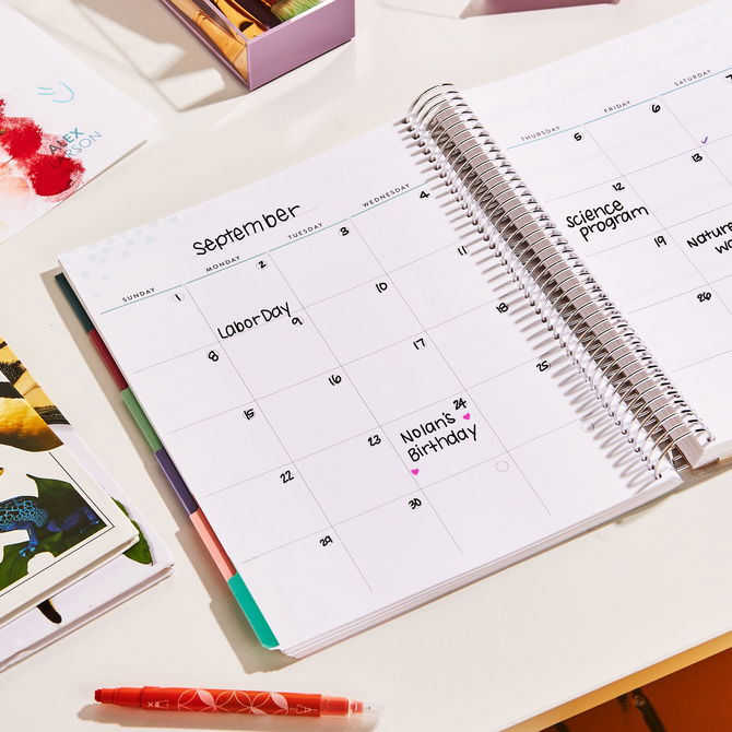 Crochet Homeschool Planner | Erin Condren