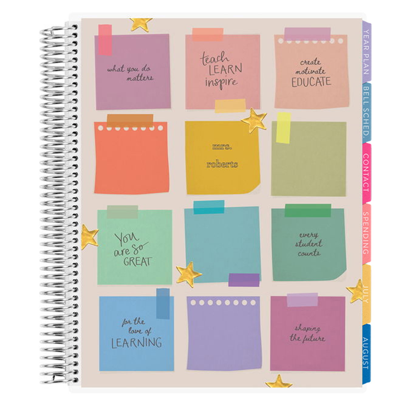Motivation Notes Teacher Lesson Planner | Erin Condren