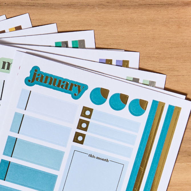 Monthly Sticker Book Edition 11 | Erin Condren