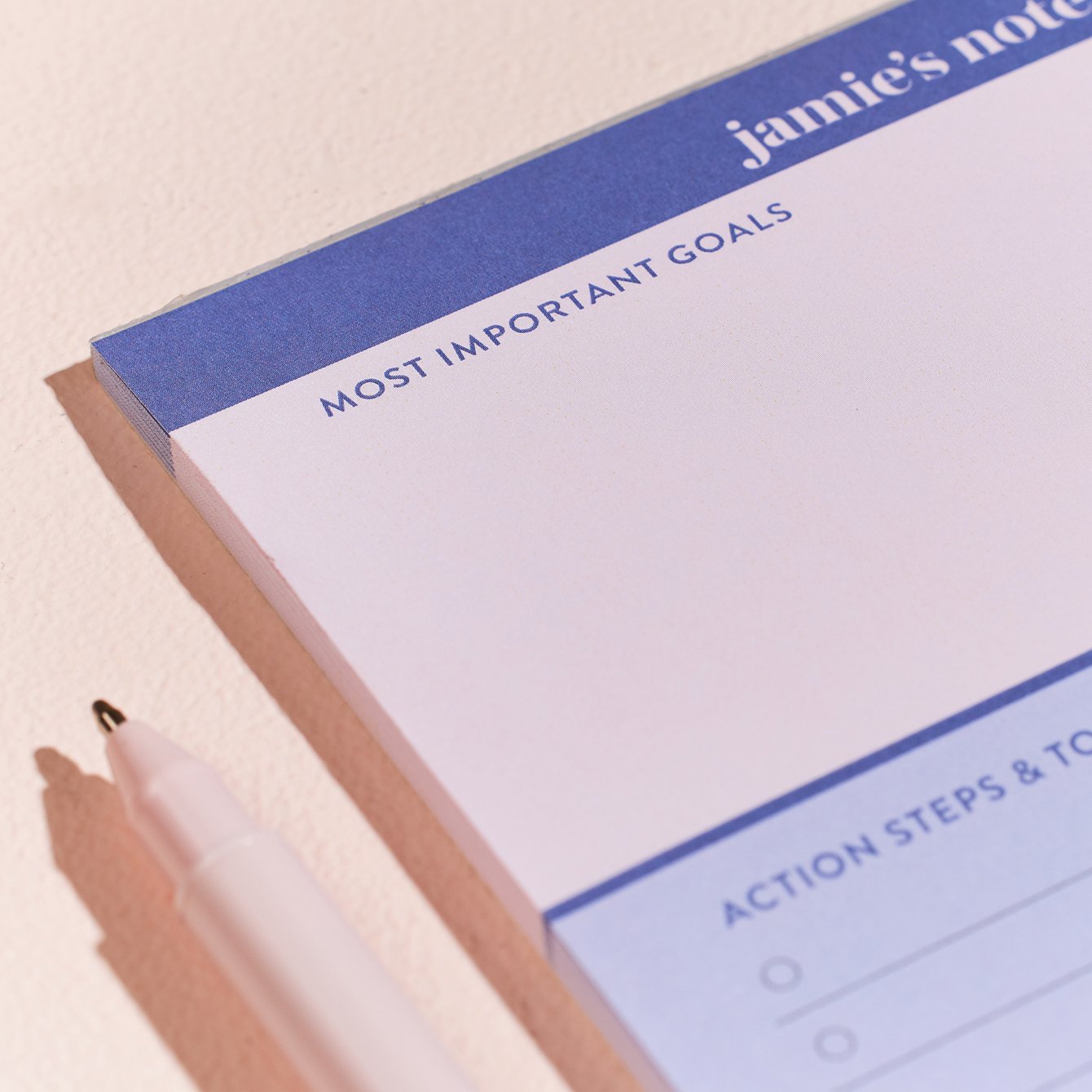 Weekly Goals Notepad | Erin Condren