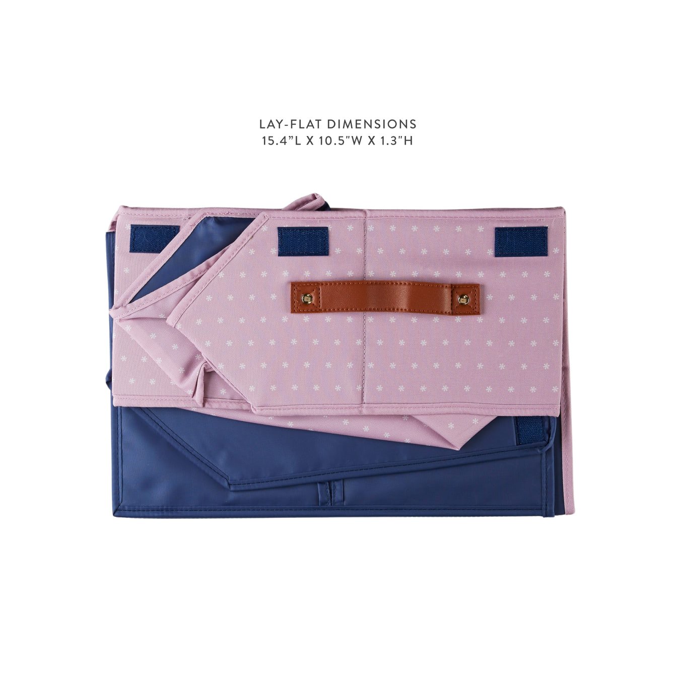 Lilac Asterisk Small Collapsible Storage Organizer | Erin Condren