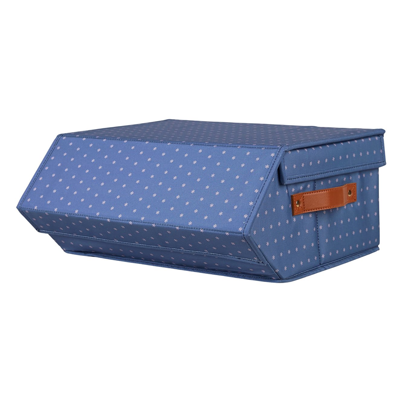 Navy Asterisk Small Collapsible Storage Organizer | Erin Condren