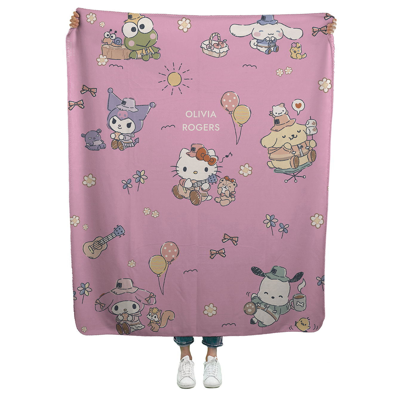 Hello Kitty and Friends Outing Sherpa Throw | Erin Condren