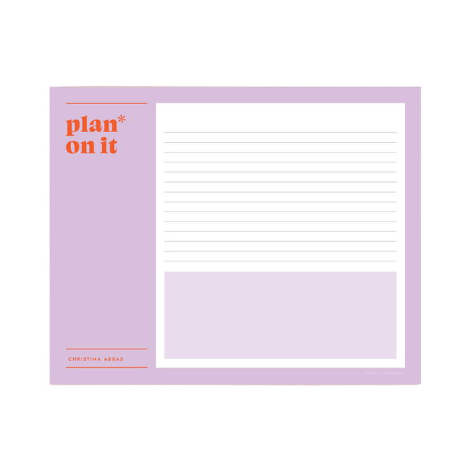 Mantra Custom Mouse Pad Notepad | Erin Condren