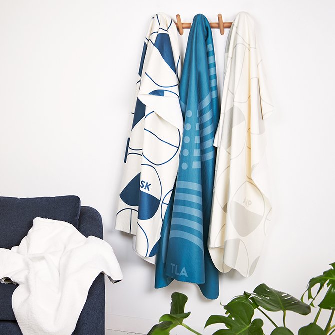 Arch Cobalt Focused Sherpa Throw | Erin Condren