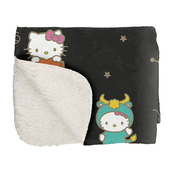 Hello Kitty Zodiac Sherpa Throw | Erin Condren