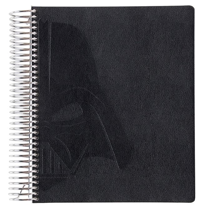 Star Wars Darth Vader™ Black Vegan Leather Notebook️ | Erin Condren