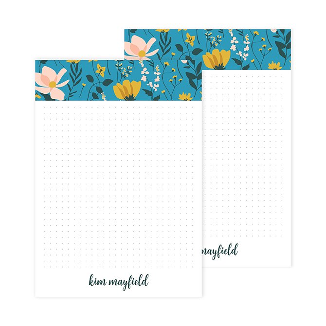 Wild Flowers Notepad 2pk | Erin Condren