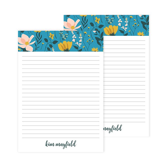 Wild Flowers Notepad 2pk | Erin Condren