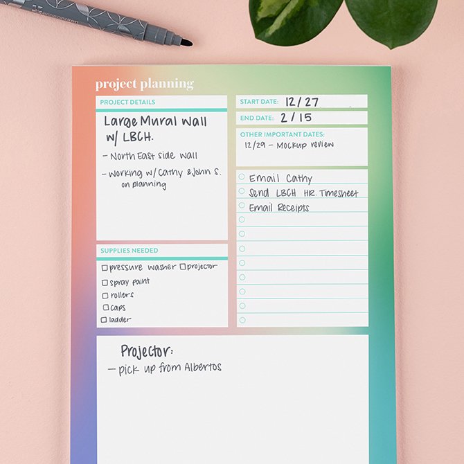 Custom Notepad | Personalized Notepads | Erin Condren