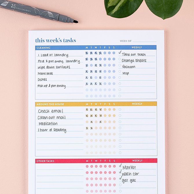 Custom Task Notepad | Erin Condren