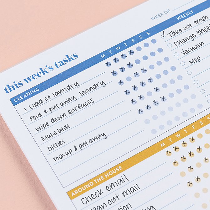 Custom Task Notepad | Erin Condren