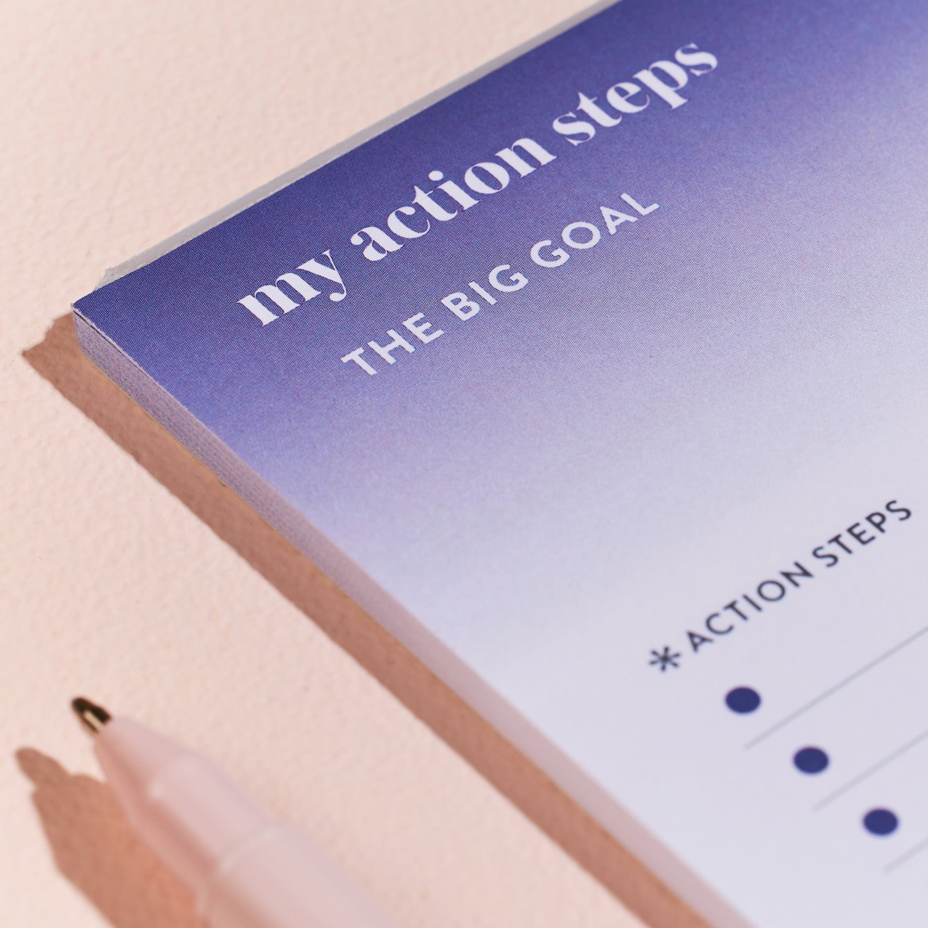 Custom Action Steps Notepad | Erin Condren