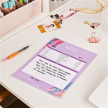 A Note from the Teacher Notepad | Erin Condren