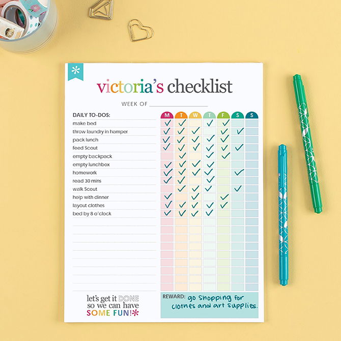 Checklist Notepad | Erin Condren