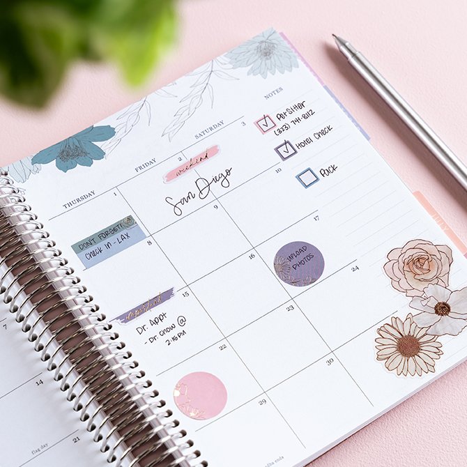 Flora Sticker Pack Duo | Erin Condren