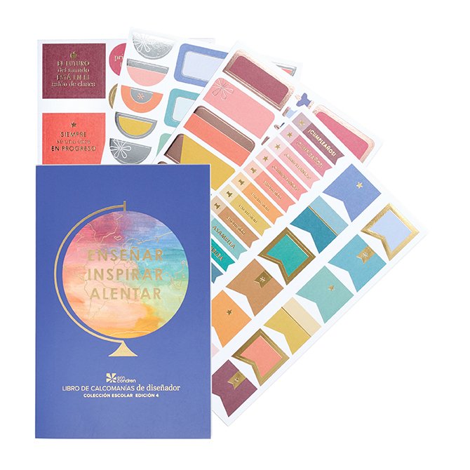 Too Cool For School Spanish Sticker Book | Erin Condren