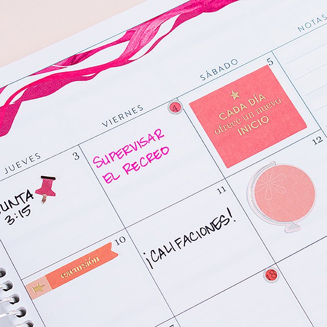 Too Cool For School Spanish Sticker Book | Erin Condren