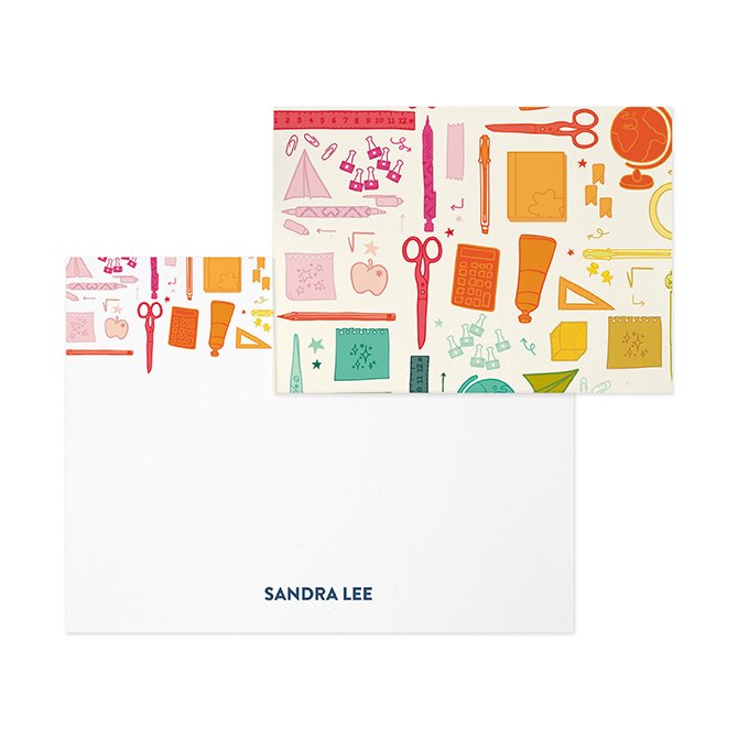 School Supplies Personalized Stationery | Erin Condren